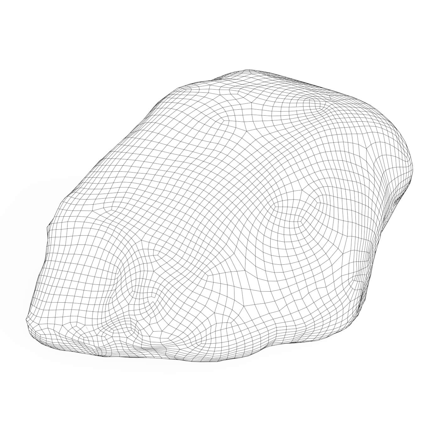 Low Poly Stone Rock 05 - 3D Model by TreeWorld3d