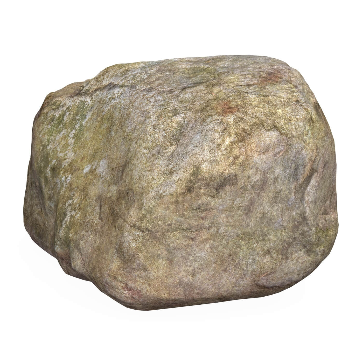 Low Poly Stone Rock 06 - 3D Model by TreeWorld3d