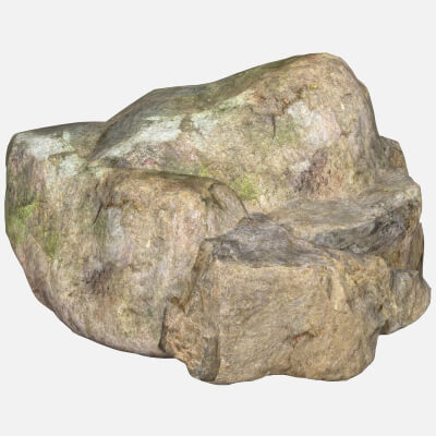 Low Poly Stone Rock 09 - 3D Model by TreeWorld3d