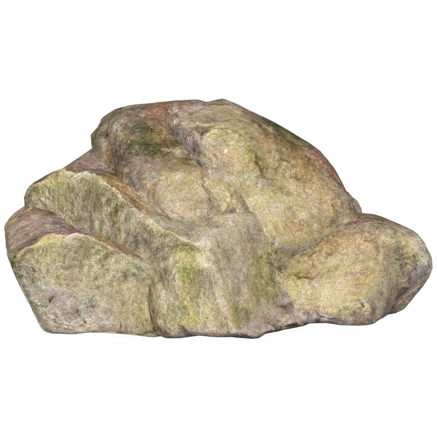 Low Poly Stone Rock 10 - 3D Model by TreeWorld3d
