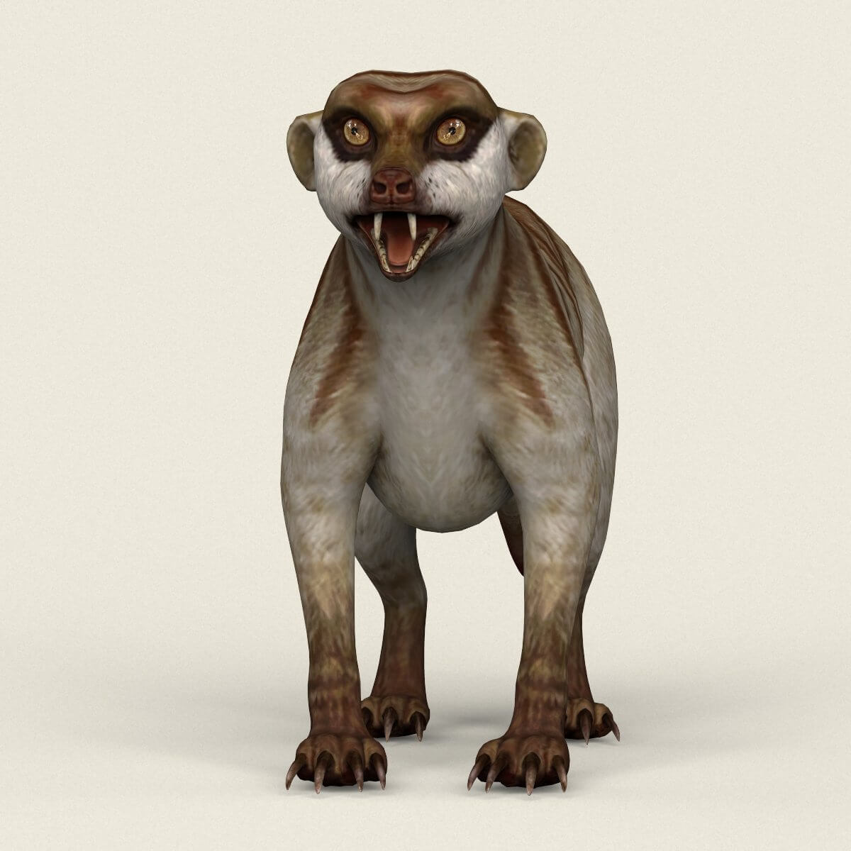 Meerkat - 3D Model by TreeWorld3d