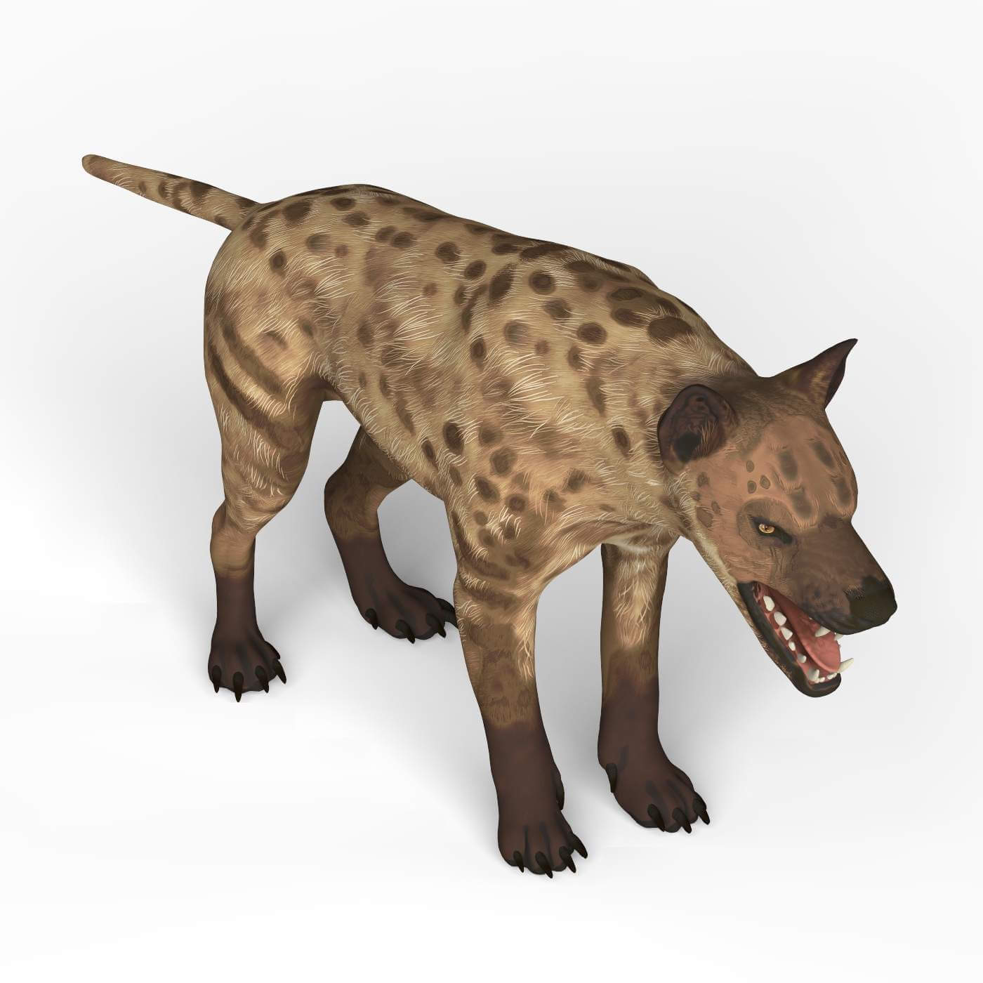 Monster Dog - 3D Model by TreeWorld3d