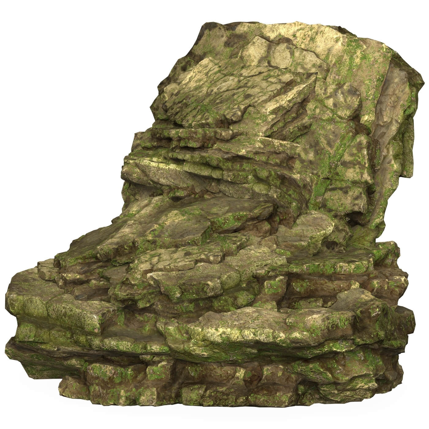 Mountain Rock 08 - 3D Model by TreeWorld3d