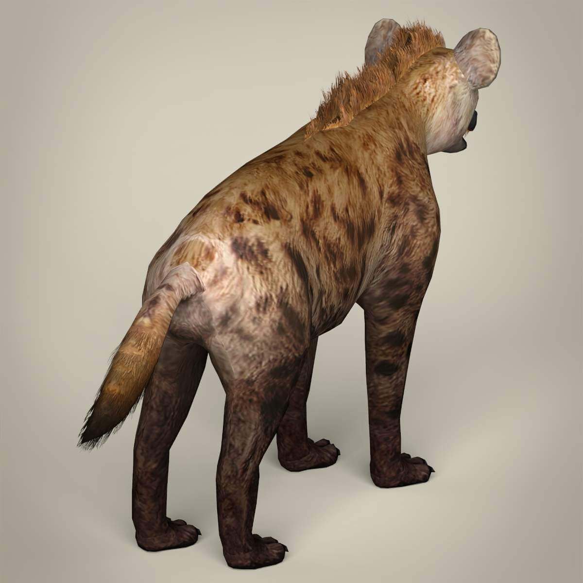 Hyena - 3D Model by TreeWorld3d