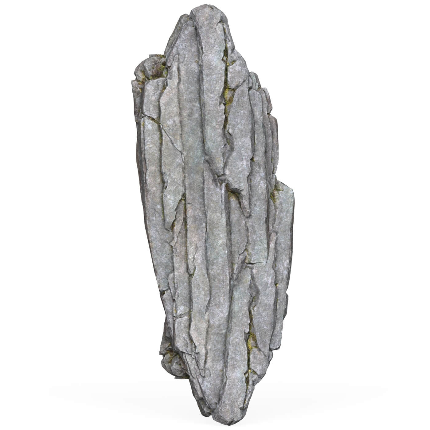 Realistic Low Poly Rock Cliff 05 - 3D Model by TreeWorld3d