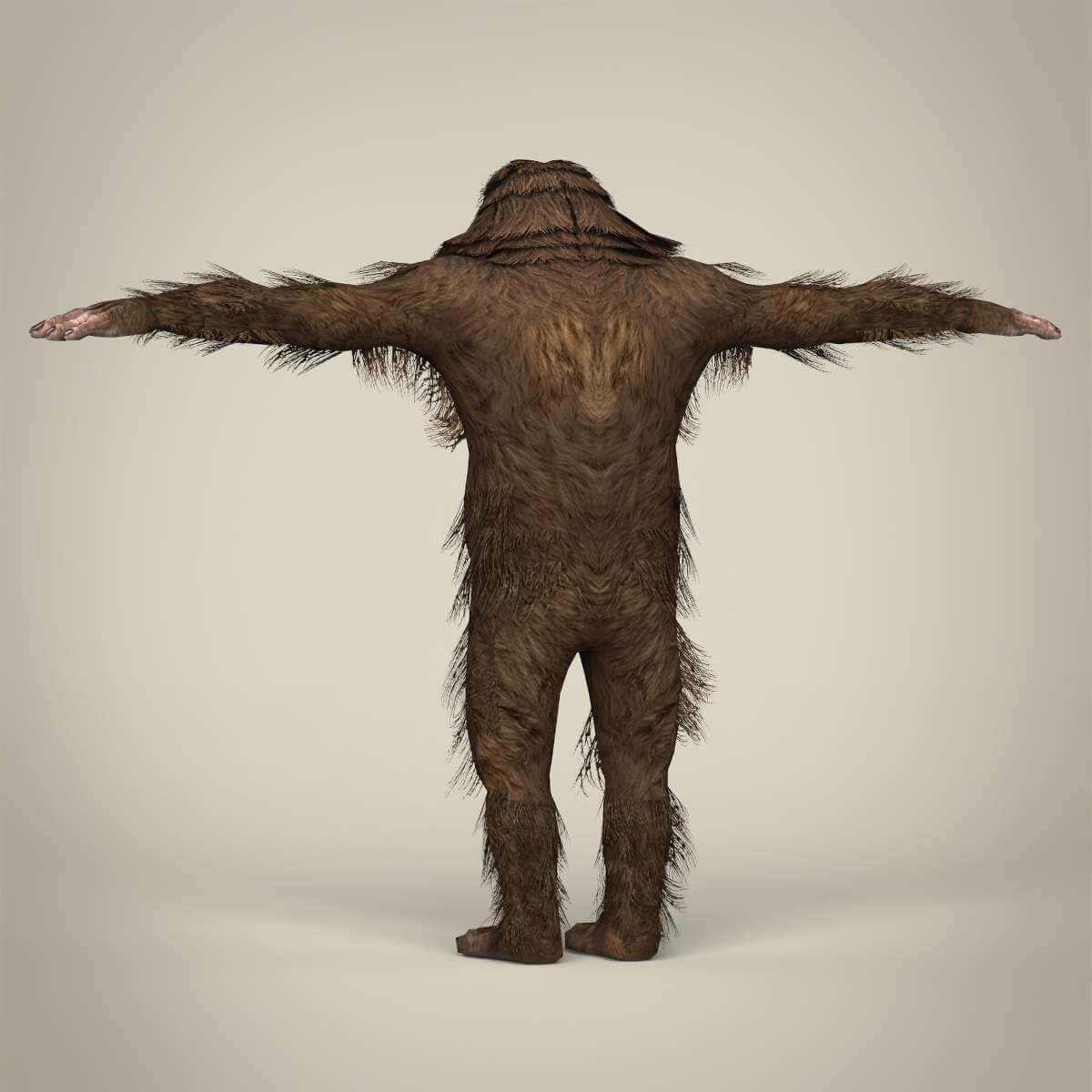 Sasquatch - 3D Model by TreeWorld3d