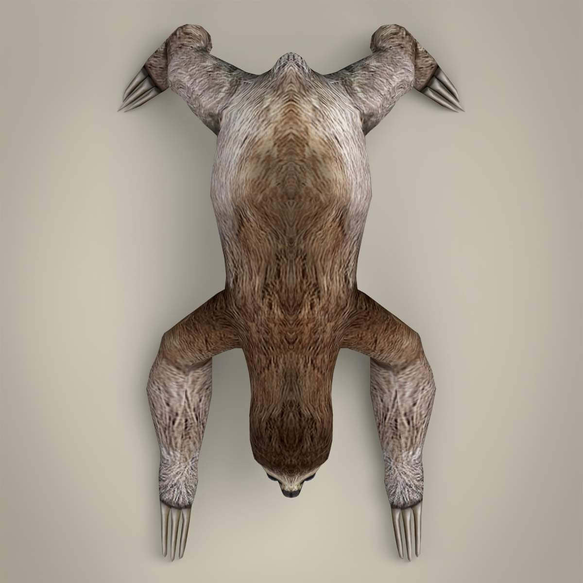 Sloth - 3D Model by TreeWorld3d