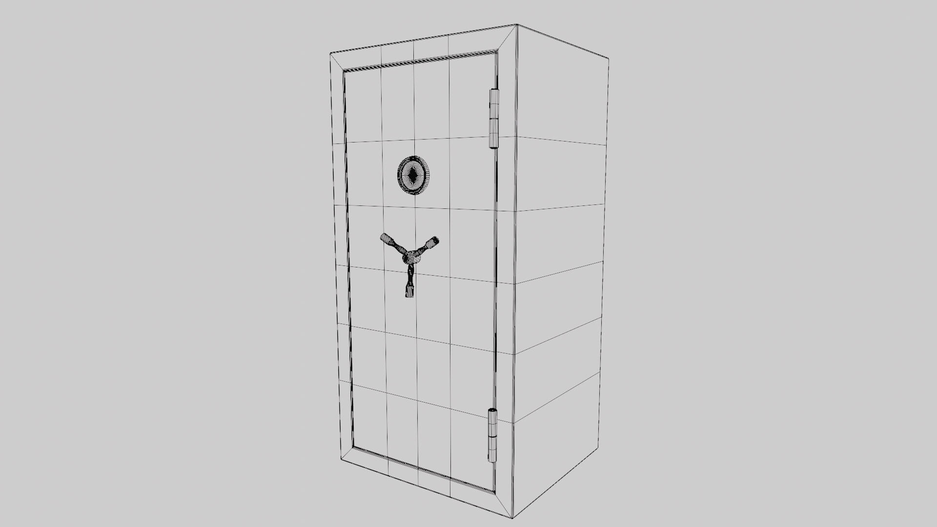Floor safe with keypad entry - 3D Model by trenderenderbrad
