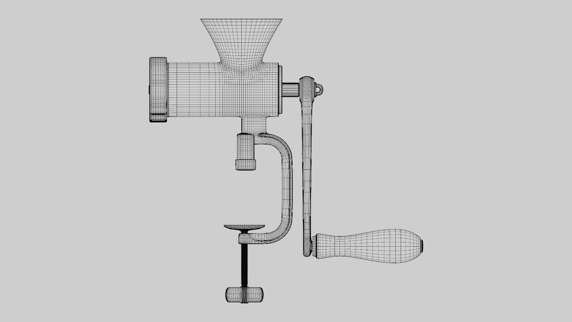 Meat Grinder - 3D Model by trenderenderbrad
