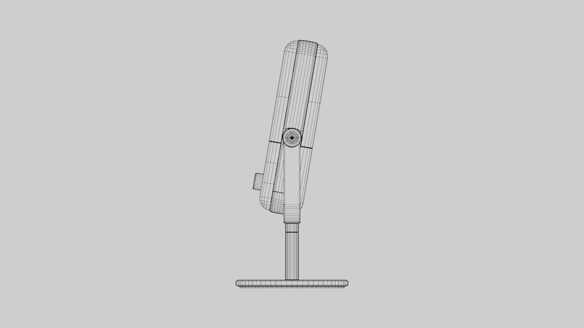 Modern Tabletop Microphone - 3D Model by trenderenderbrad