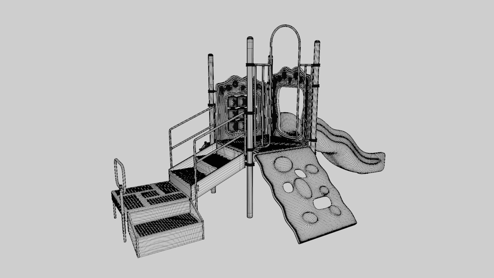 Playground Equipment - 3D Model by trenderenderbrad
