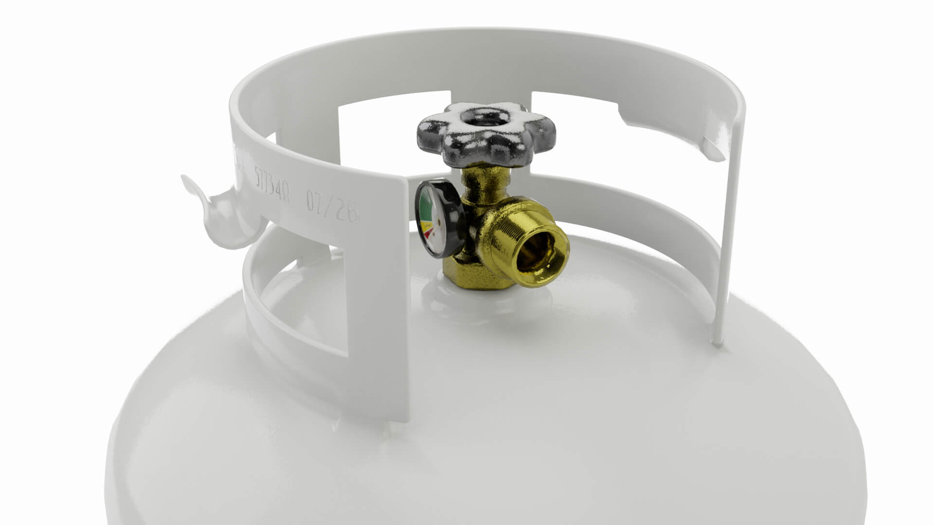 Propane Tank - 3D Model by trenderenderbrad