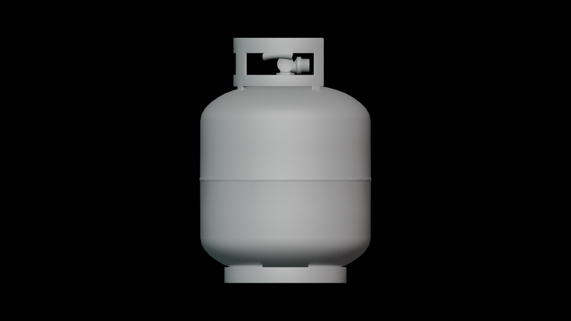 Propane Tank - 3D Model by trenderenderbrad