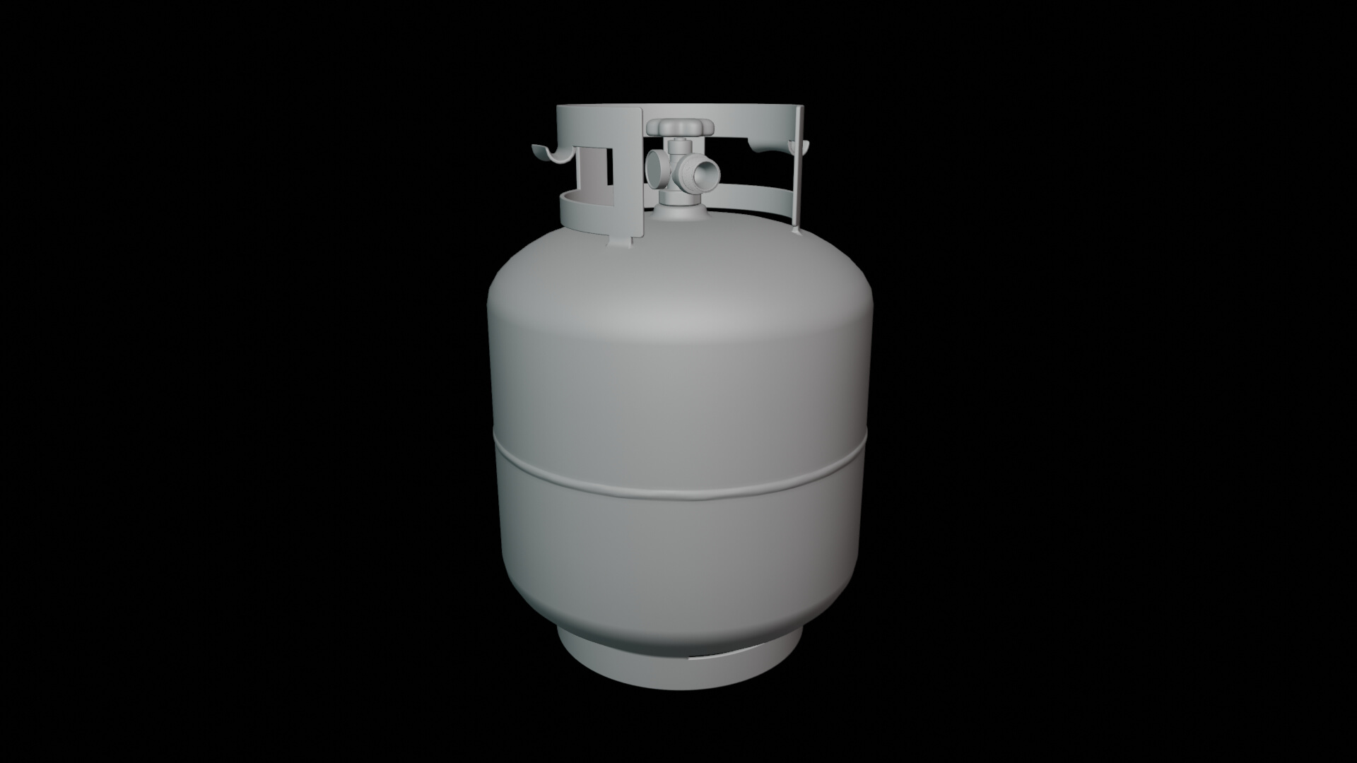 Propane Tank - 3D Model by trenderenderbrad