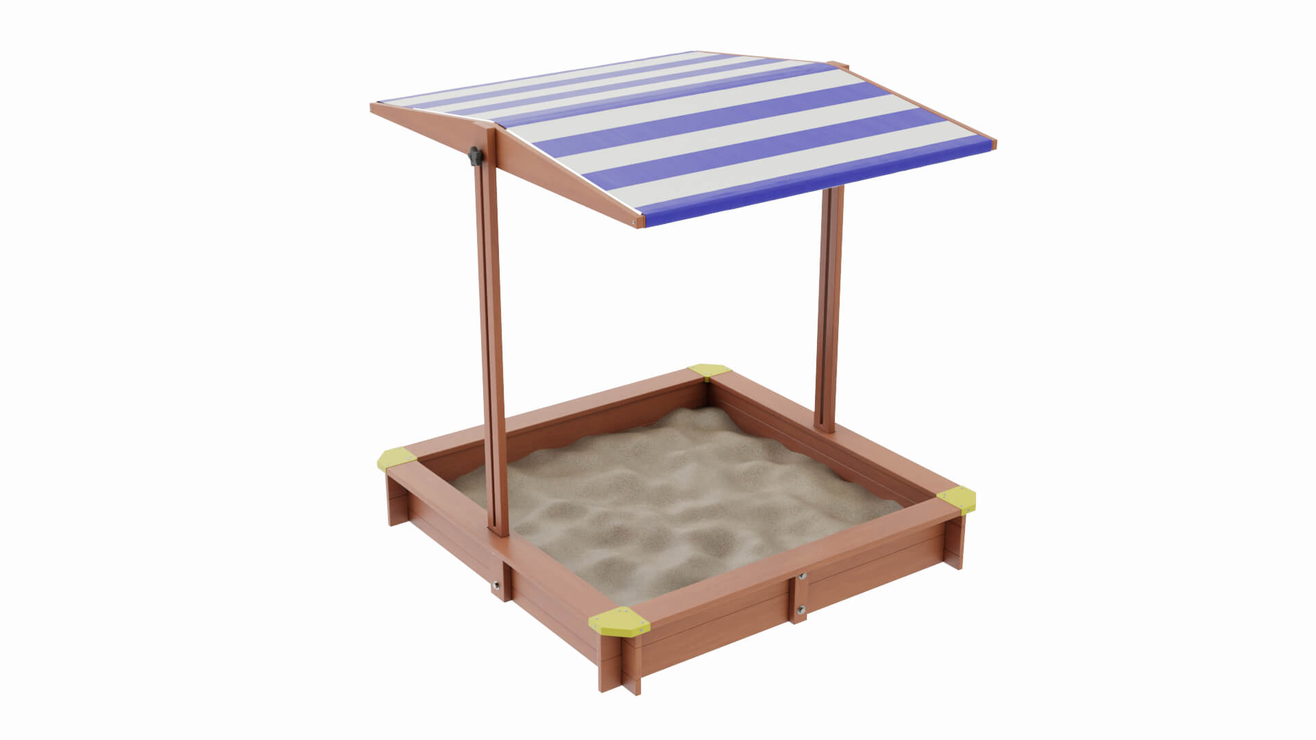 Sandbox With Canopy - 3D Model by trenderenderbrad