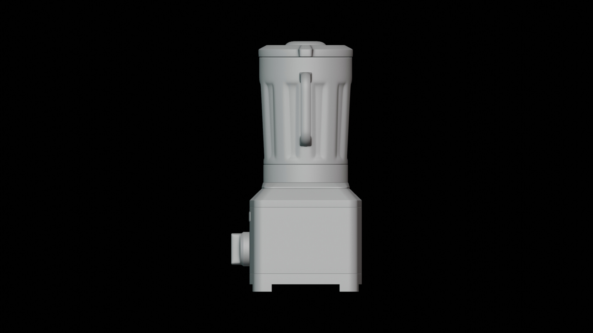 Stainless Steel Blender - 3D Model by trenderenderbrad