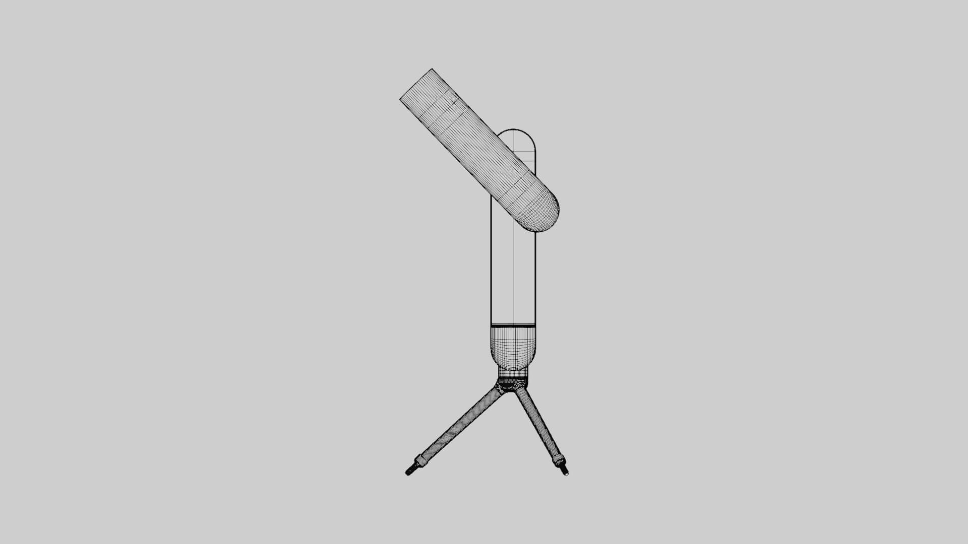 Smart Telescope - 3D Model by trenderenderbrad