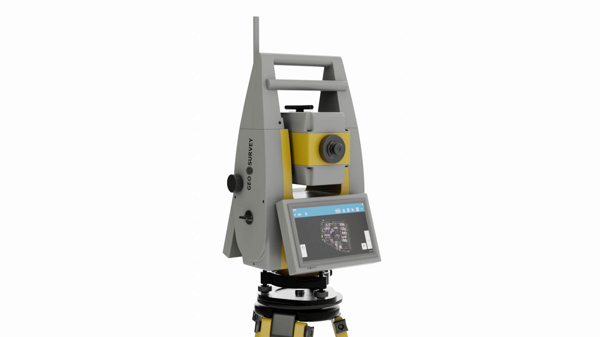 Theodolite Total Station - 3D Model by trenderenderbrad