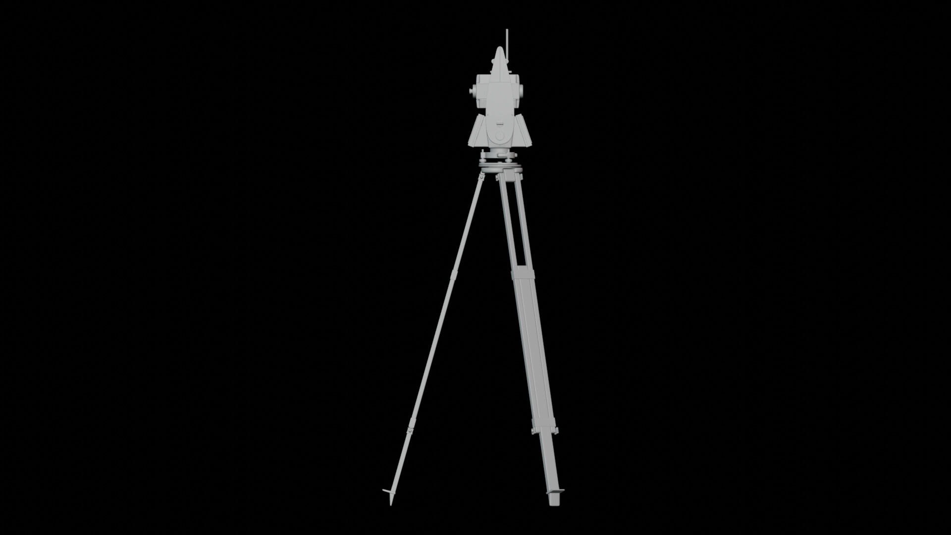 Theodolite Total Station - 3D Model by trenderenderbrad