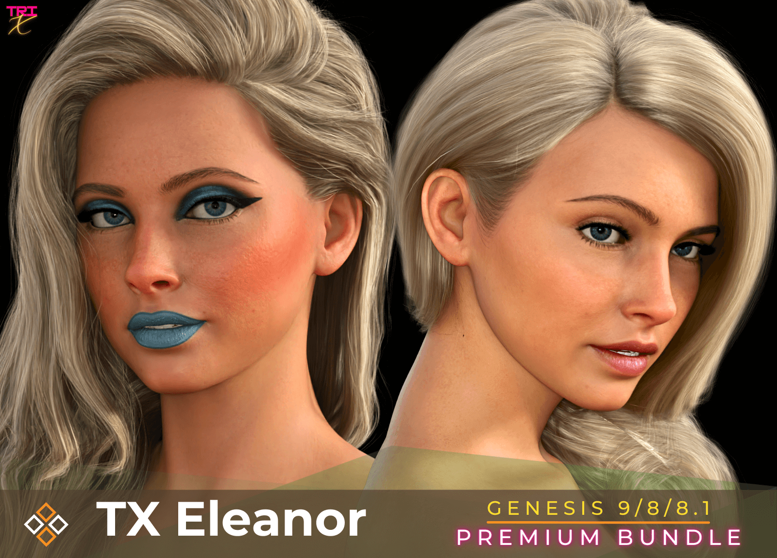 TX Eleanor for G9 8 8.1 3D Render, Digital Art by Tri-X