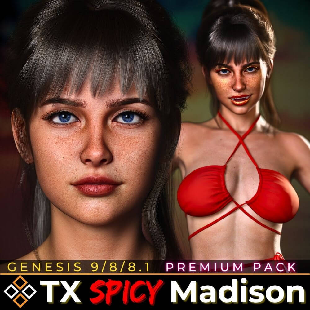 TX Spicy Madison Premium Pack for G9 G8 G8.1 3D Render by Tri-X