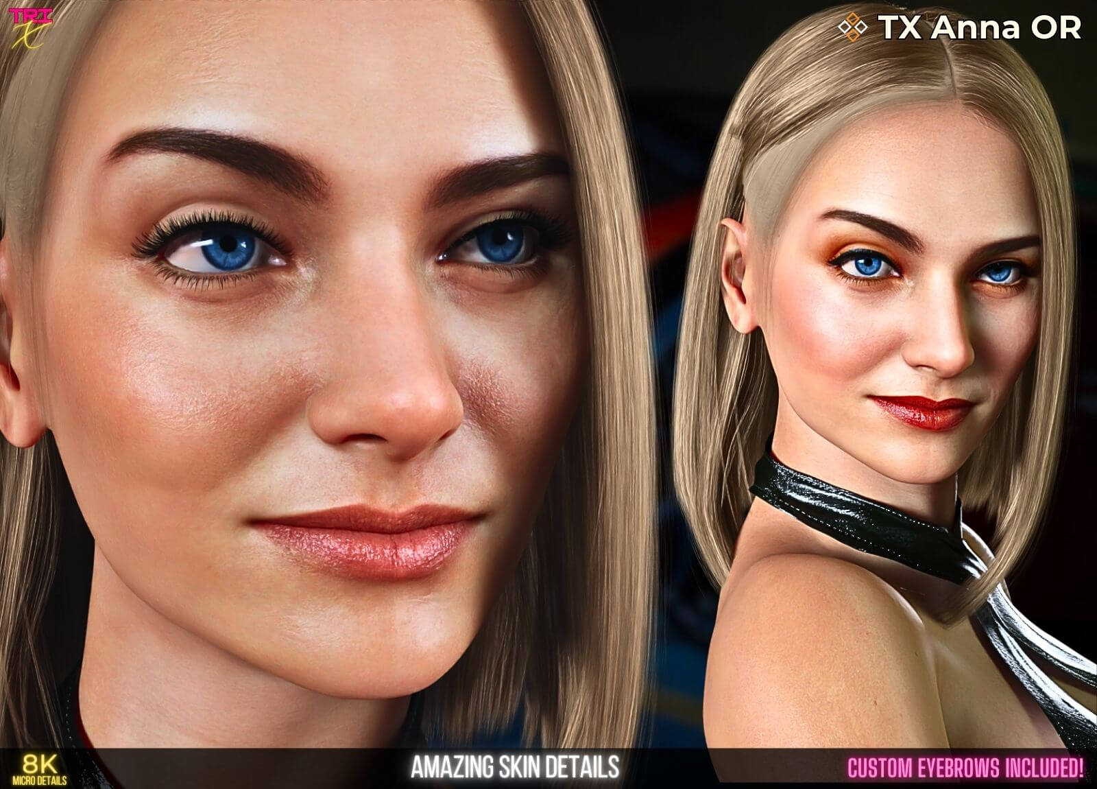 TX Anna OR Premium Pack for G9 G8 G8.1 - Daz Content by Tri-X