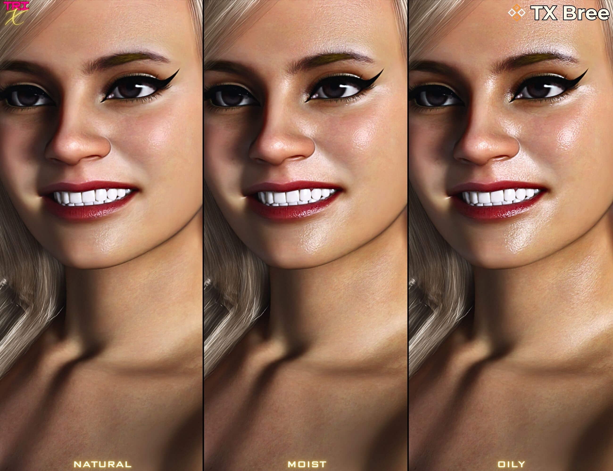 TX Bree Premium Pack for G9 G8 G8.1 - Daz Content by Tri-X