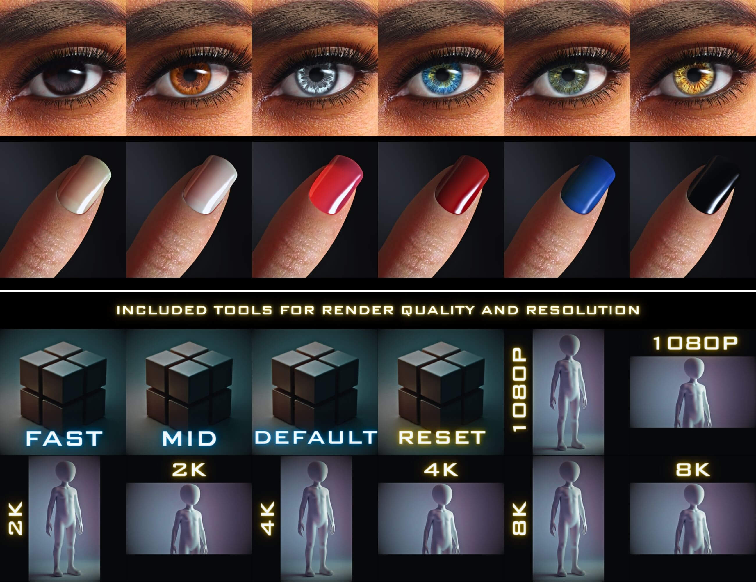 TX Candela Premium Pack for G9 G8 G8.1 - Daz Content by Tri-X