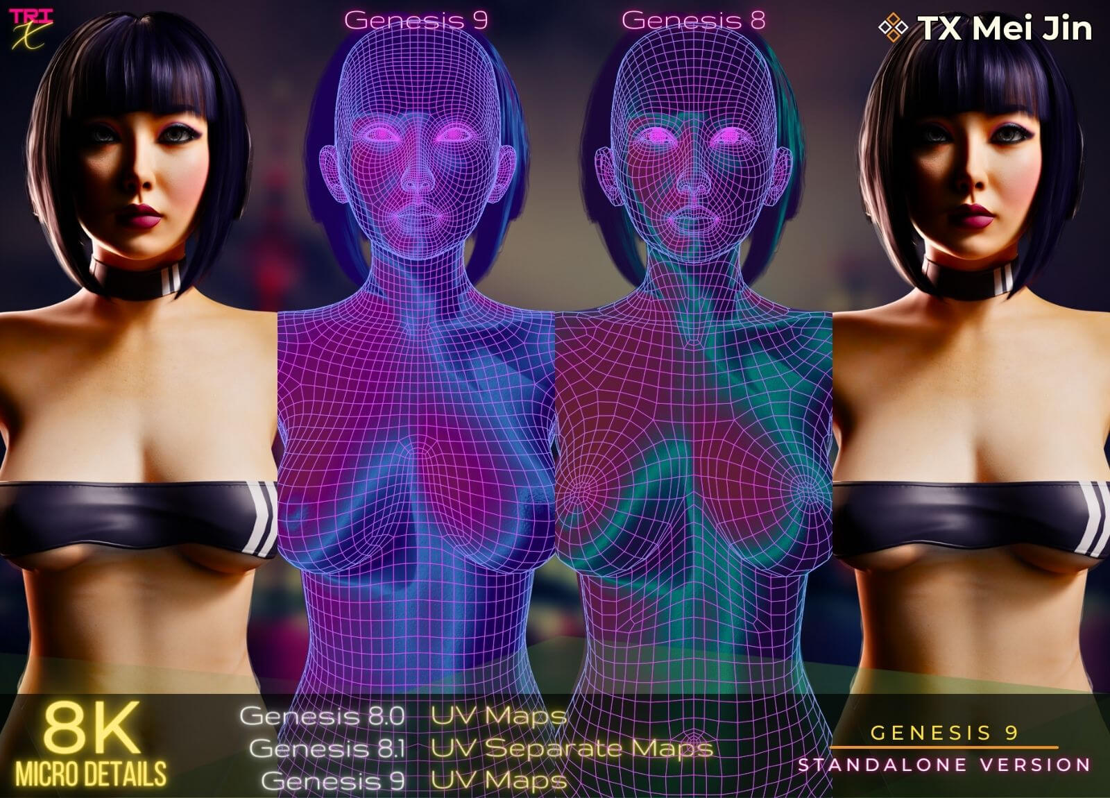 Mei Jin VS Teen Eleanor 9 by Tri-X