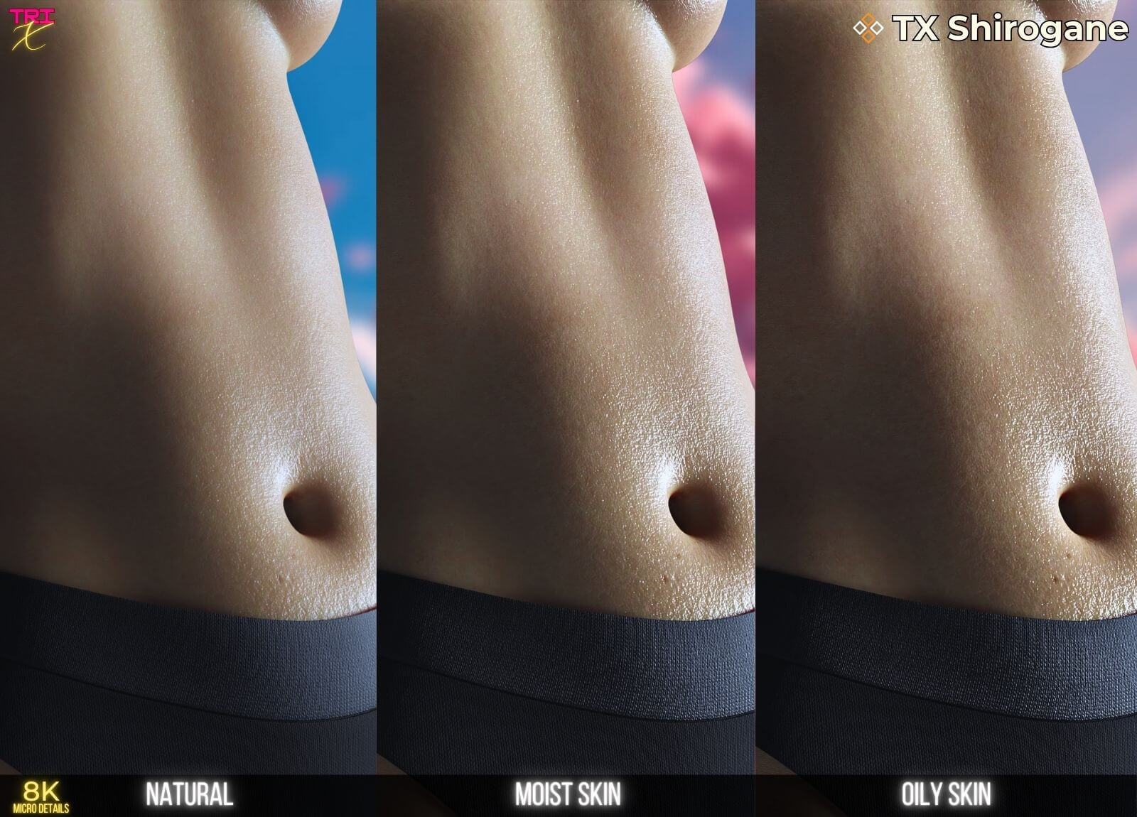 TX Shirogane Premium Pack for G9 G8 G8.1 - Daz Content by Tri-X