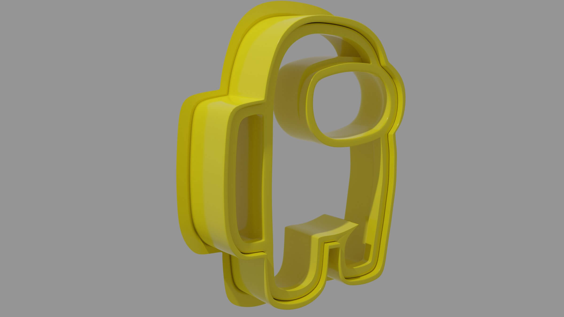 Among Us Crewmate Coockie Cutter - 3D Model by TriDsign