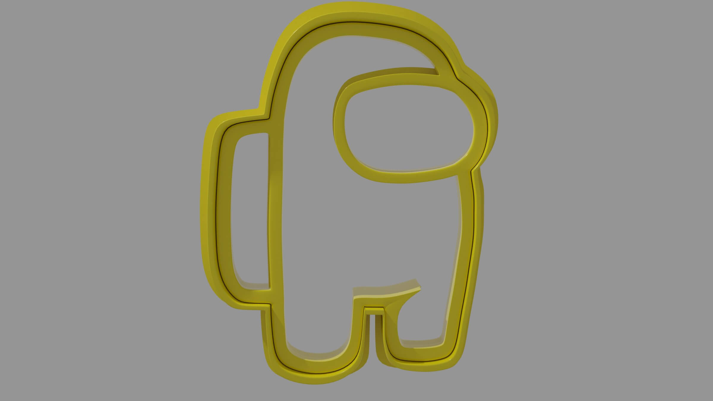 Among Us Crewmate Coockie Cutter - 3D Model by TriDsign