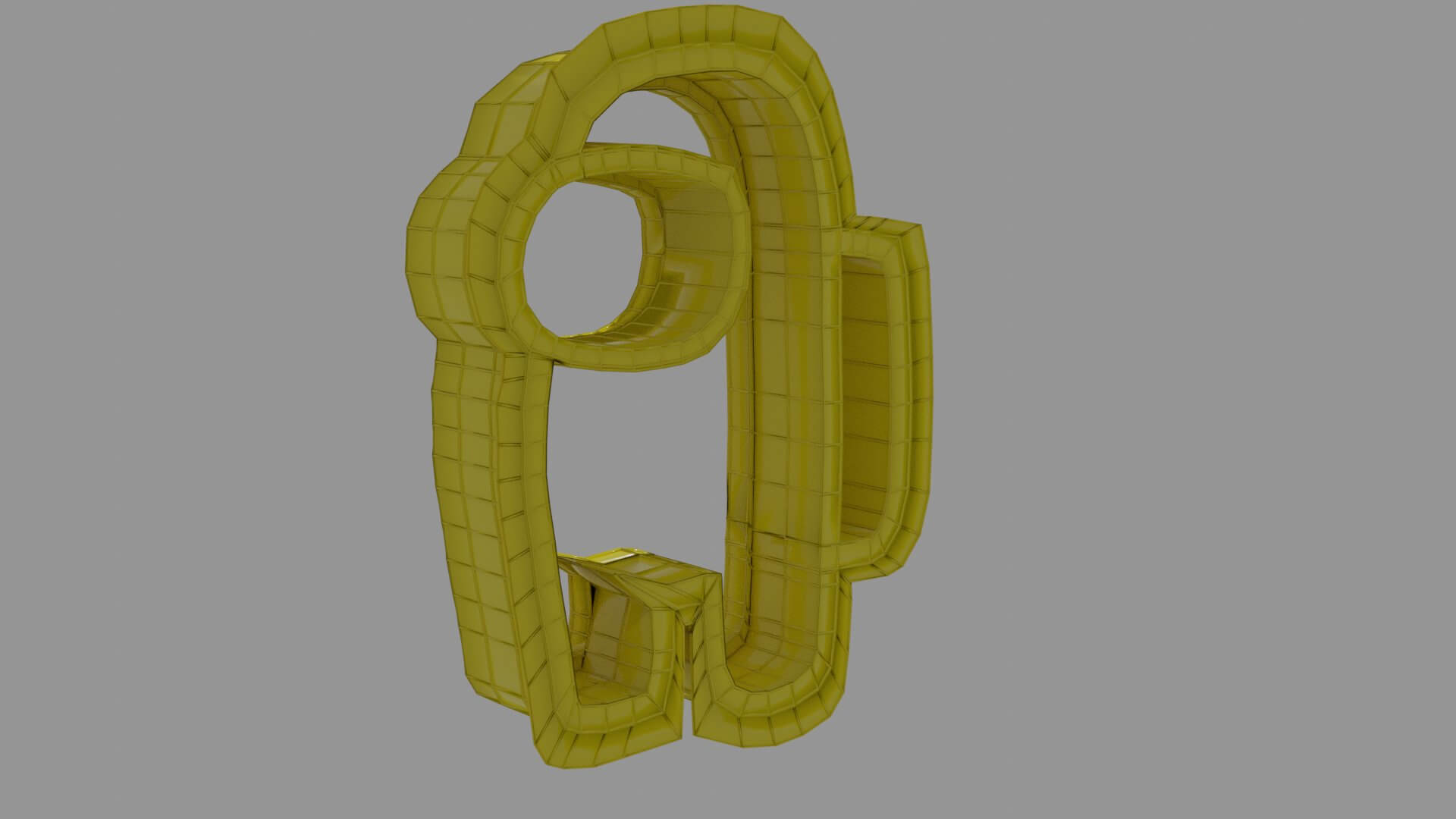 Among Us Crewmate Coockie Cutter - 3D Model by TriDsign
