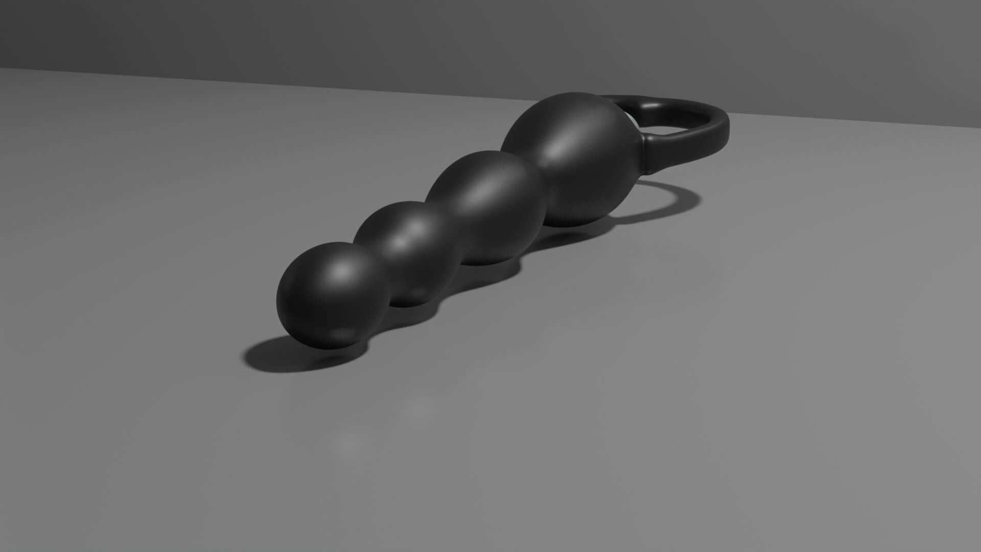 Anal Wand Vibrator - 3D Model by TriDsign