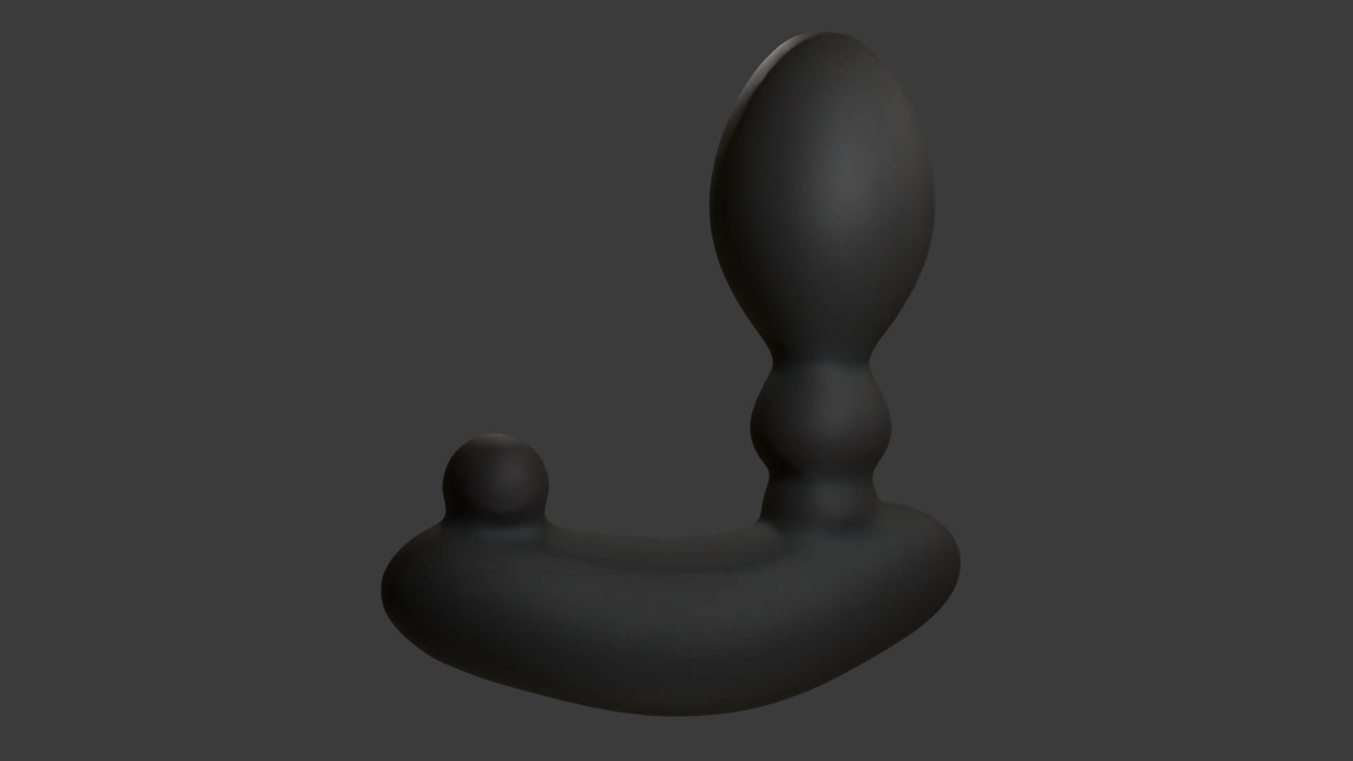 Buttplug Vibrator Sextoy Low Poly Rigged - 3D Model by TriDsign