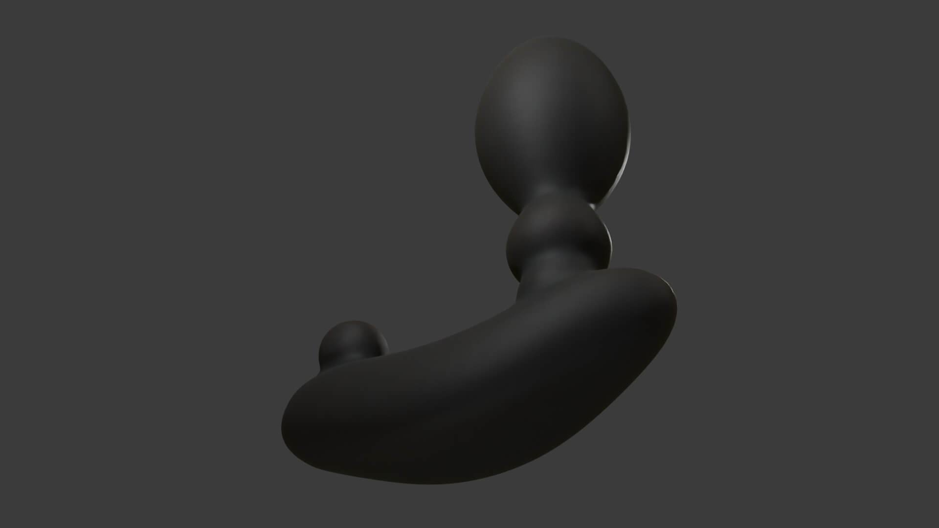 Buttplug Vibrator Sextoy Low Poly Rigged - 3D Model by TriDsign