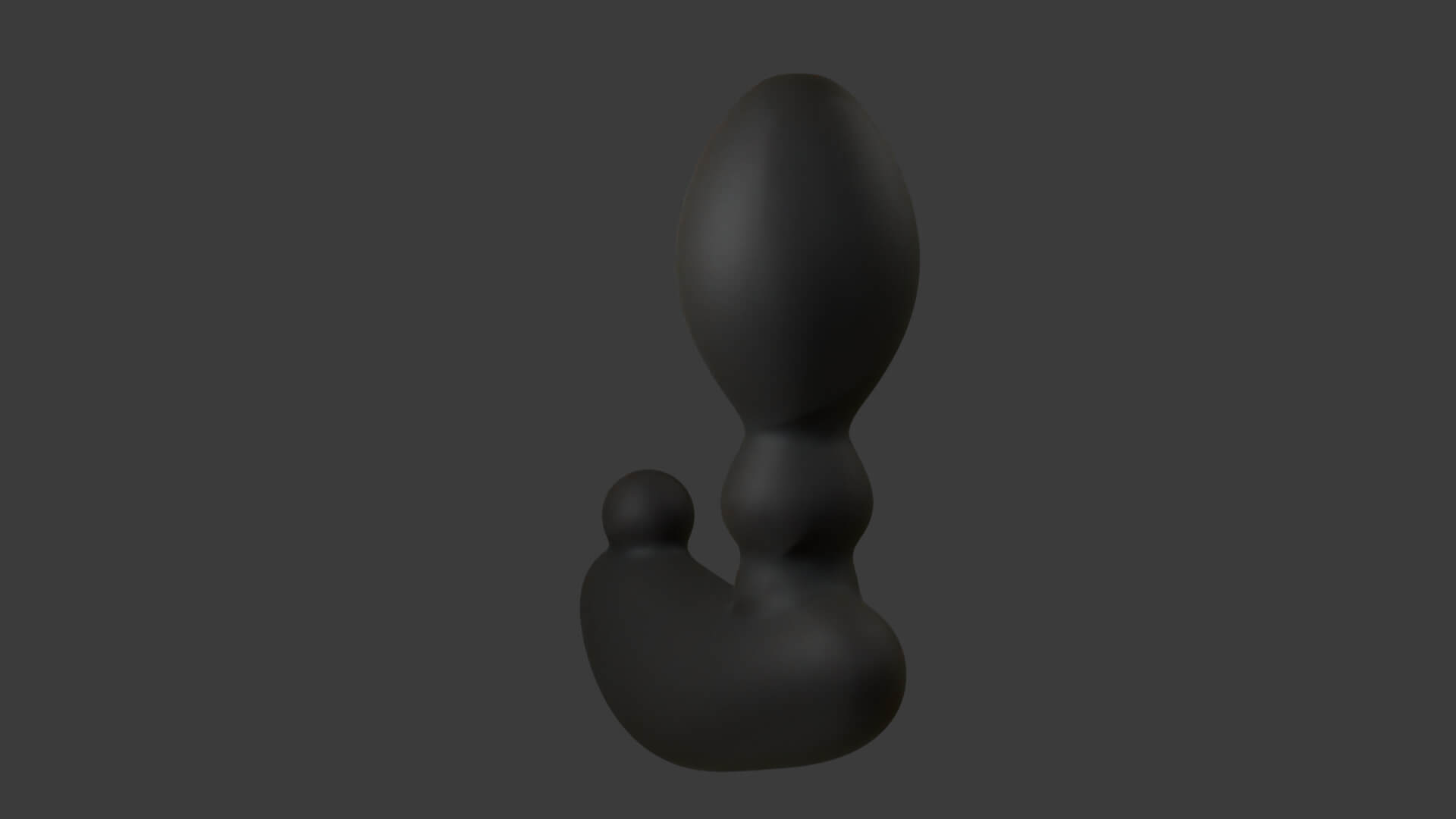 Buttplug Vibrator Sextoy Low Poly Rigged - 3D Model by TriDsign