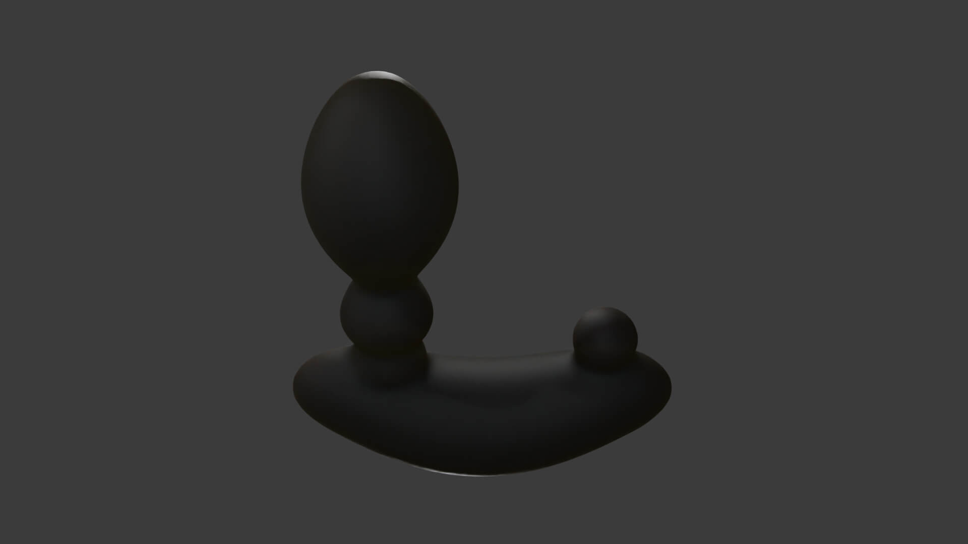 Buttplug Vibrator Sextoy Low Poly Rigged - 3D Model by TriDsign