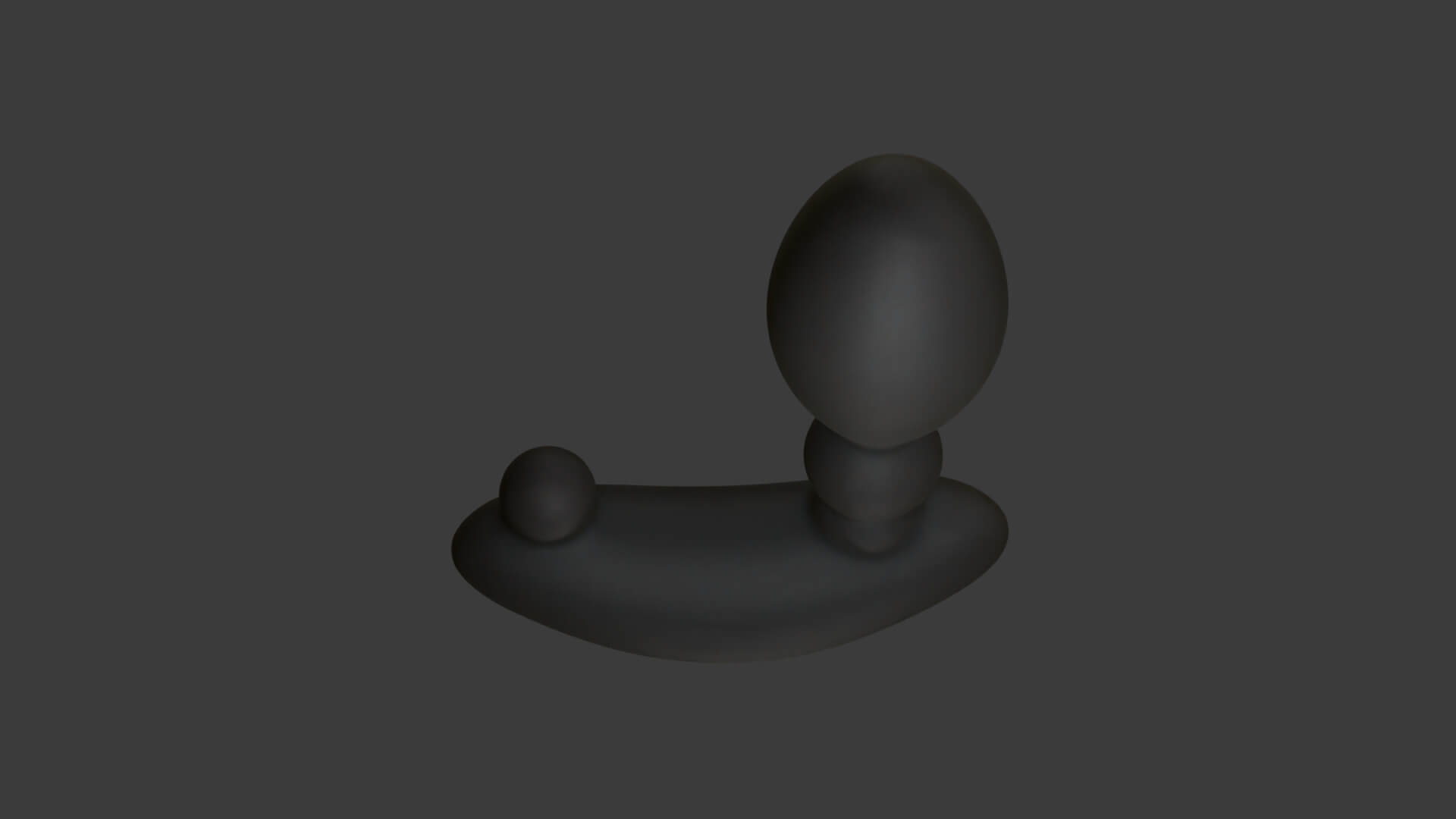 Buttplug Vibrator Sextoy Low Poly Rigged - 3D Model by TriDsign