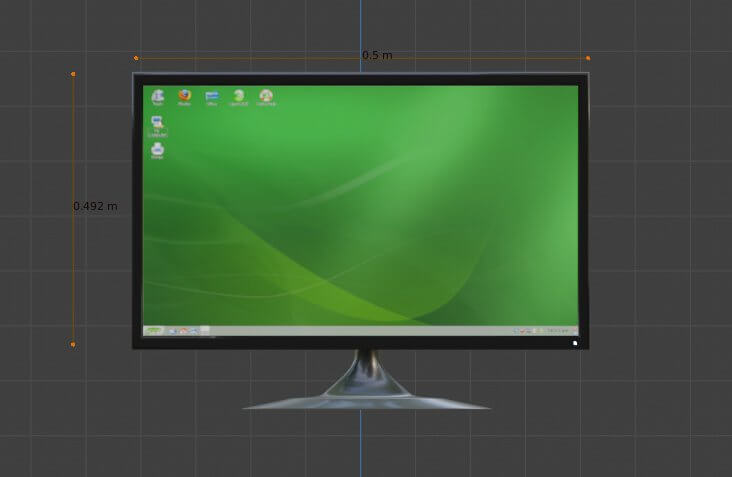 Generic Monitor - 3D Model by TriDsign