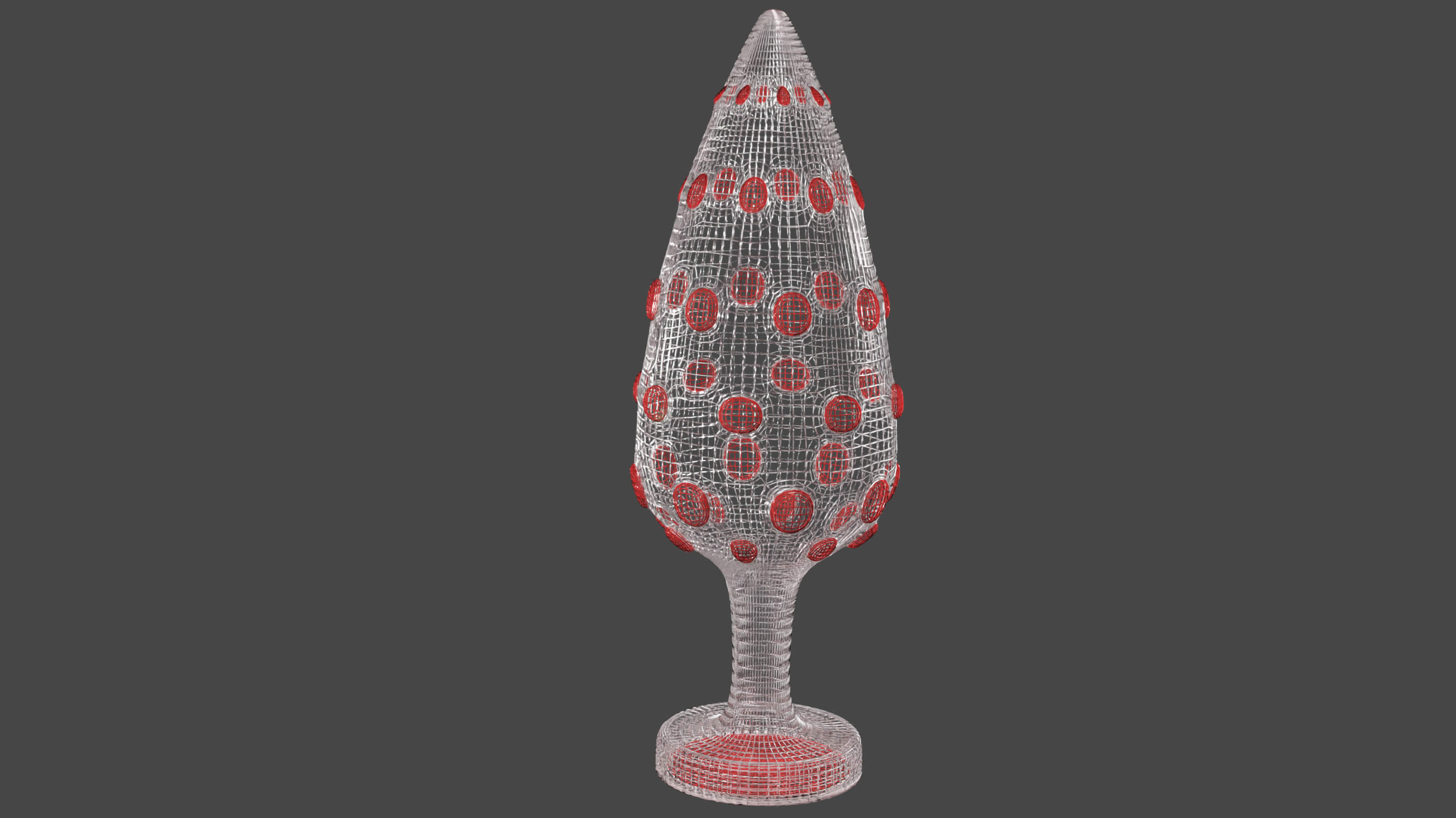 Glass Buttplug Sextoy - 3D Model by TriDsign