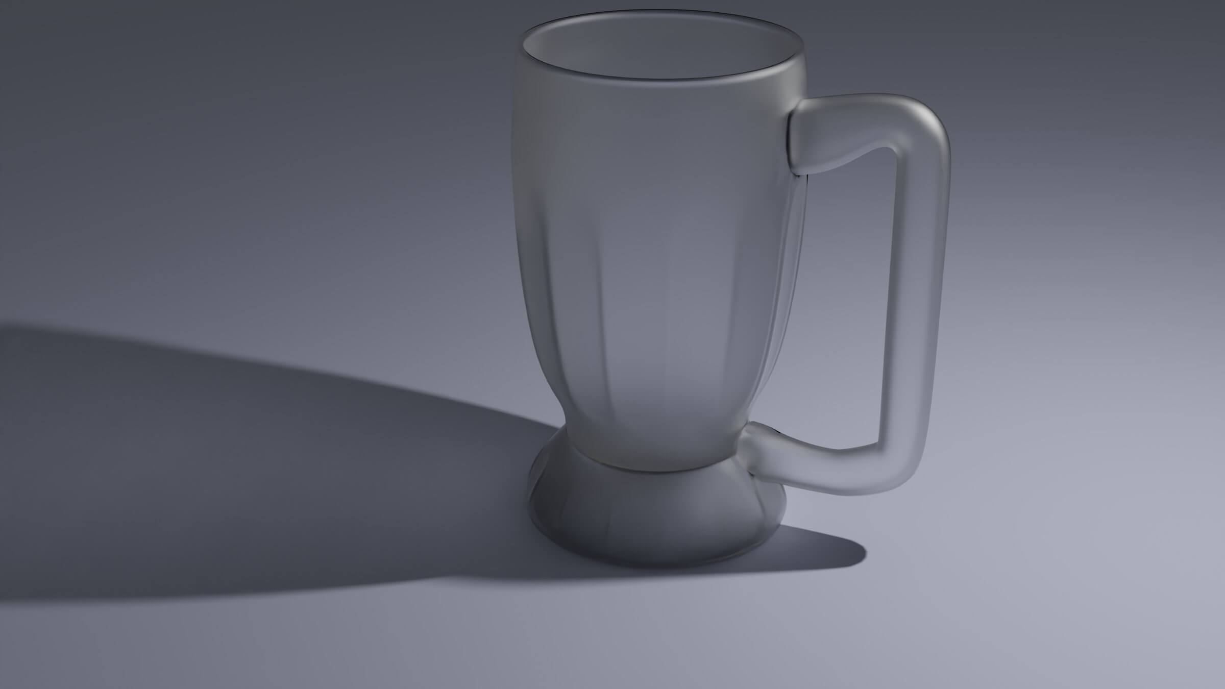 Glass Cup - 3D Model by TriDsign