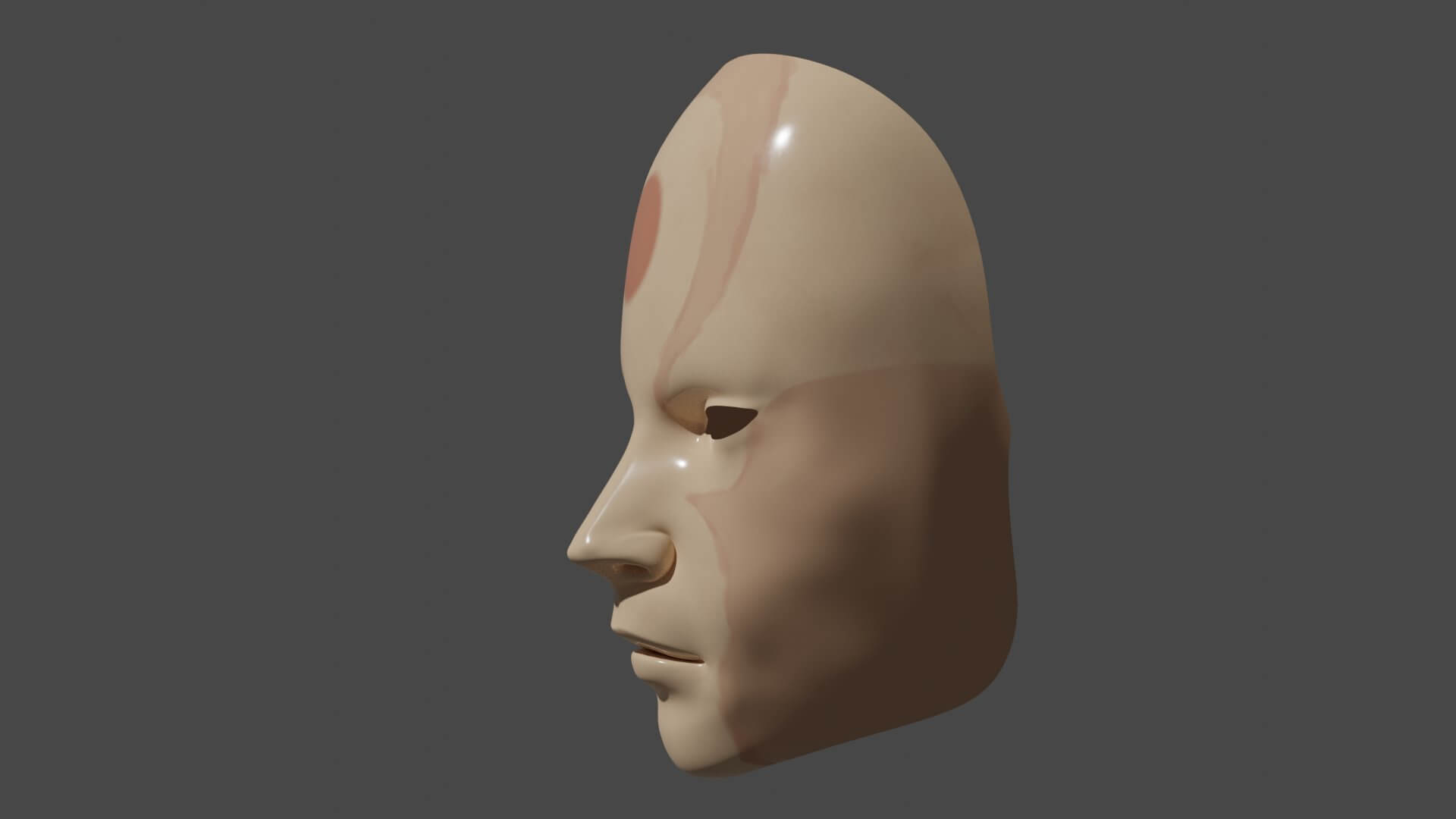 Human Mask - 3D Model by TriDsign