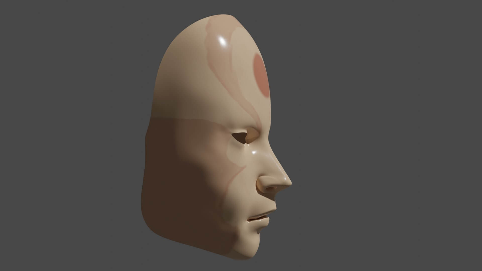 Human Mask - 3D Model by TriDsign