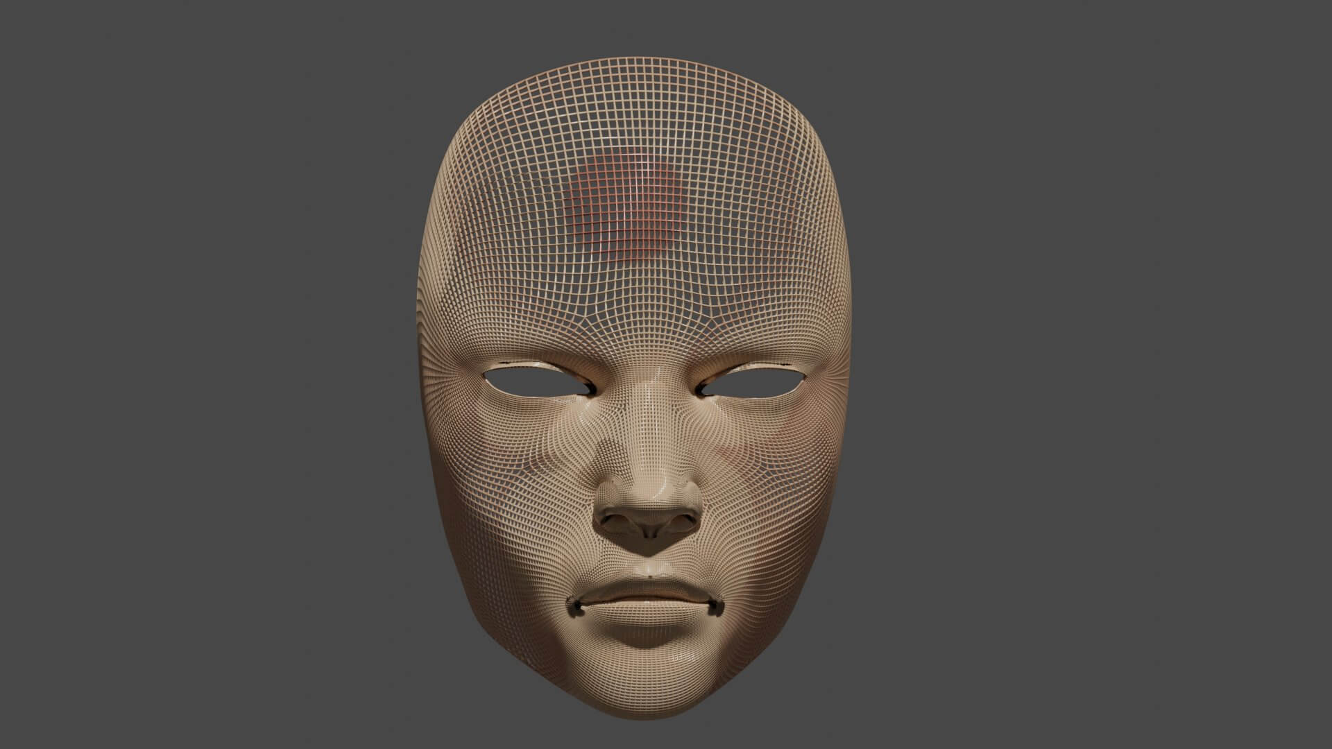 Human Mask - 3D Model by TriDsign