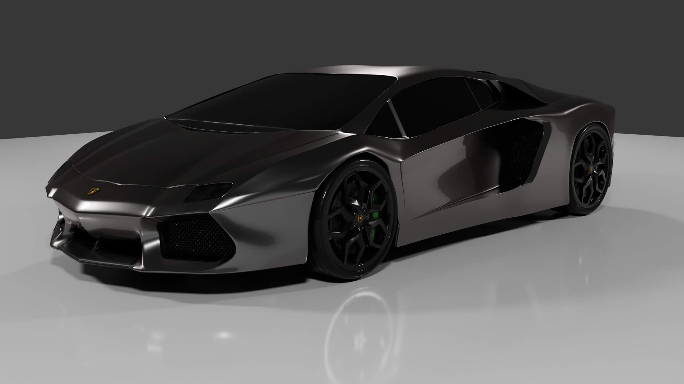Lamborghini Aventador LP-700 3D Model by TriDsign