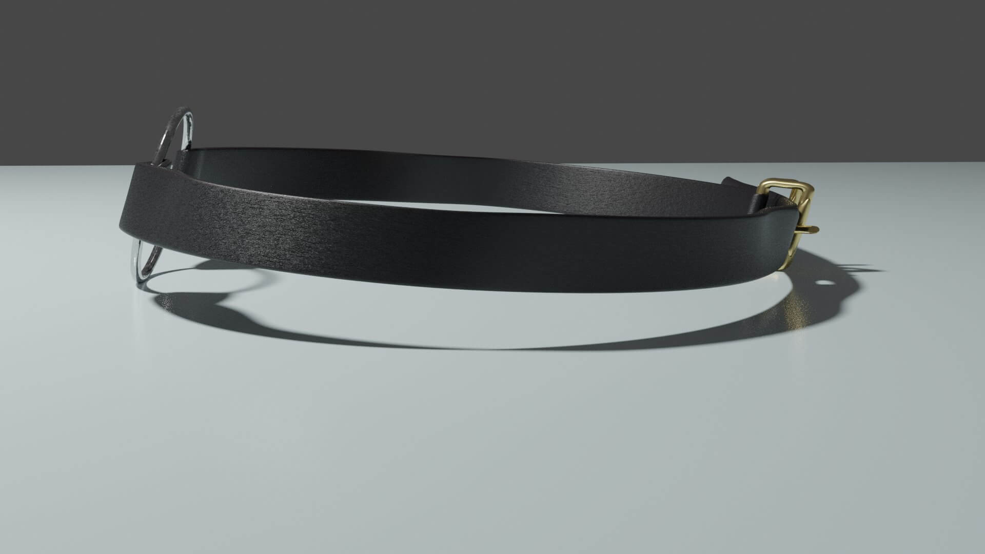 Leather Choker - 3D Model by TriDsign