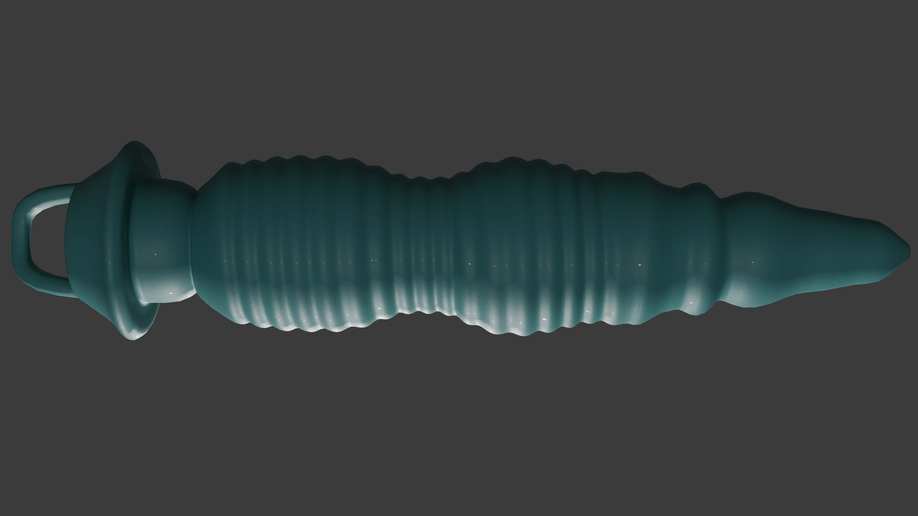 Low Poly Drilldo Buttplug - 3D Model by TriDsign