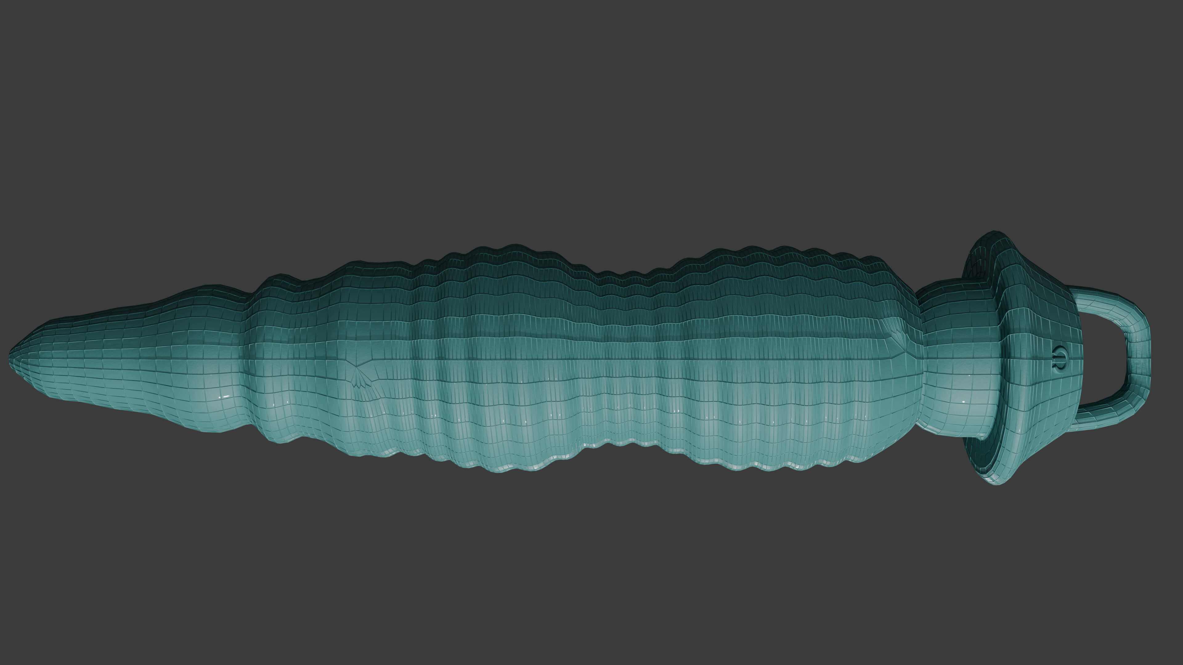 Low Poly Drilldo Buttplug - 3D Model by TriDsign