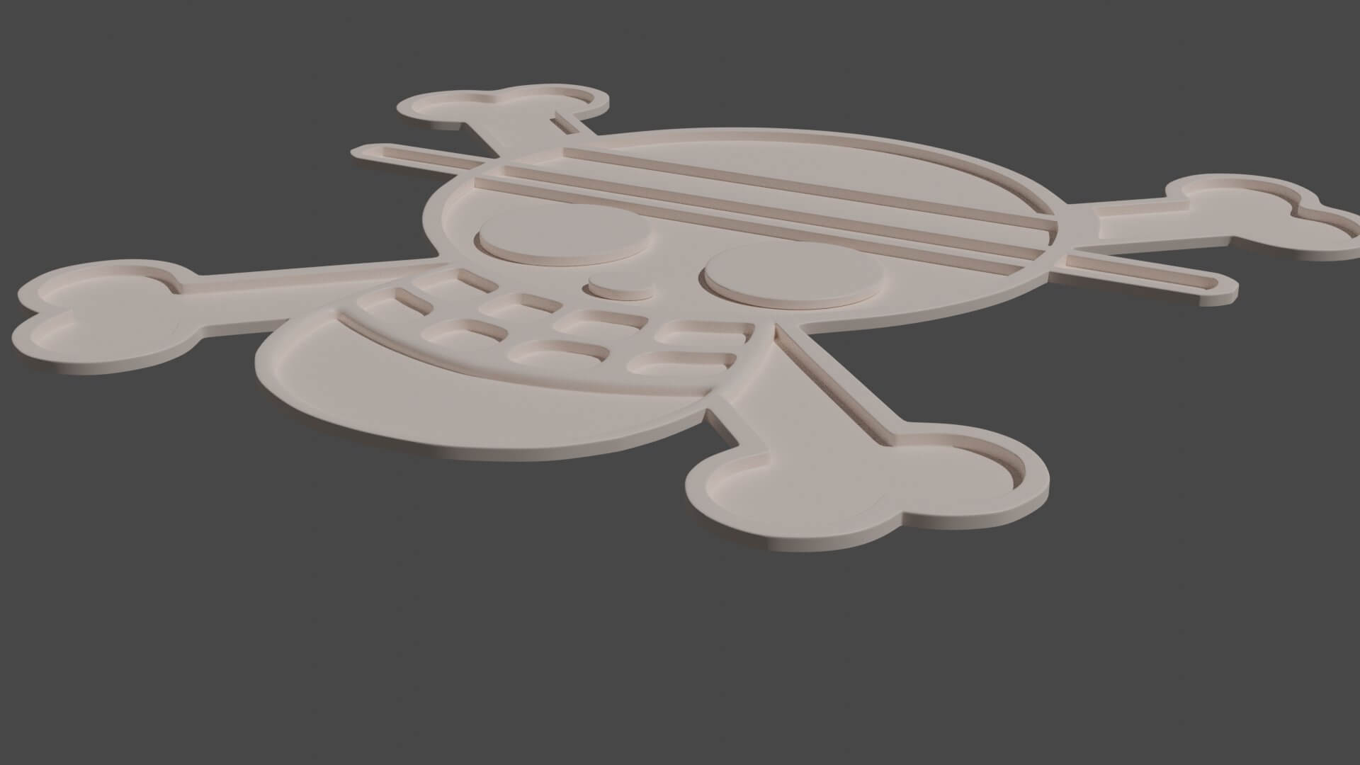 One Piece Logo - 3D Model by TriDsign